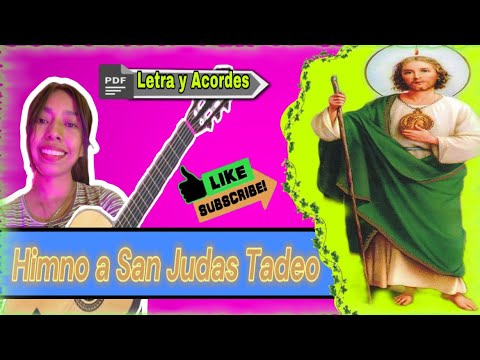 Himno a San Judas Tadeo (Letra y Acordes PDF - YouTube