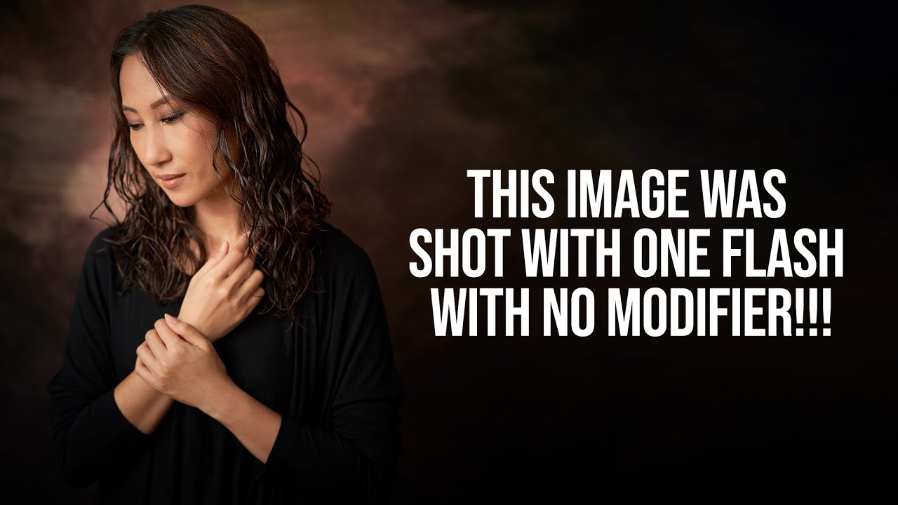 How to Create Amazing SOFT Light with NO LIGHT MODIFIER. A Classic ...