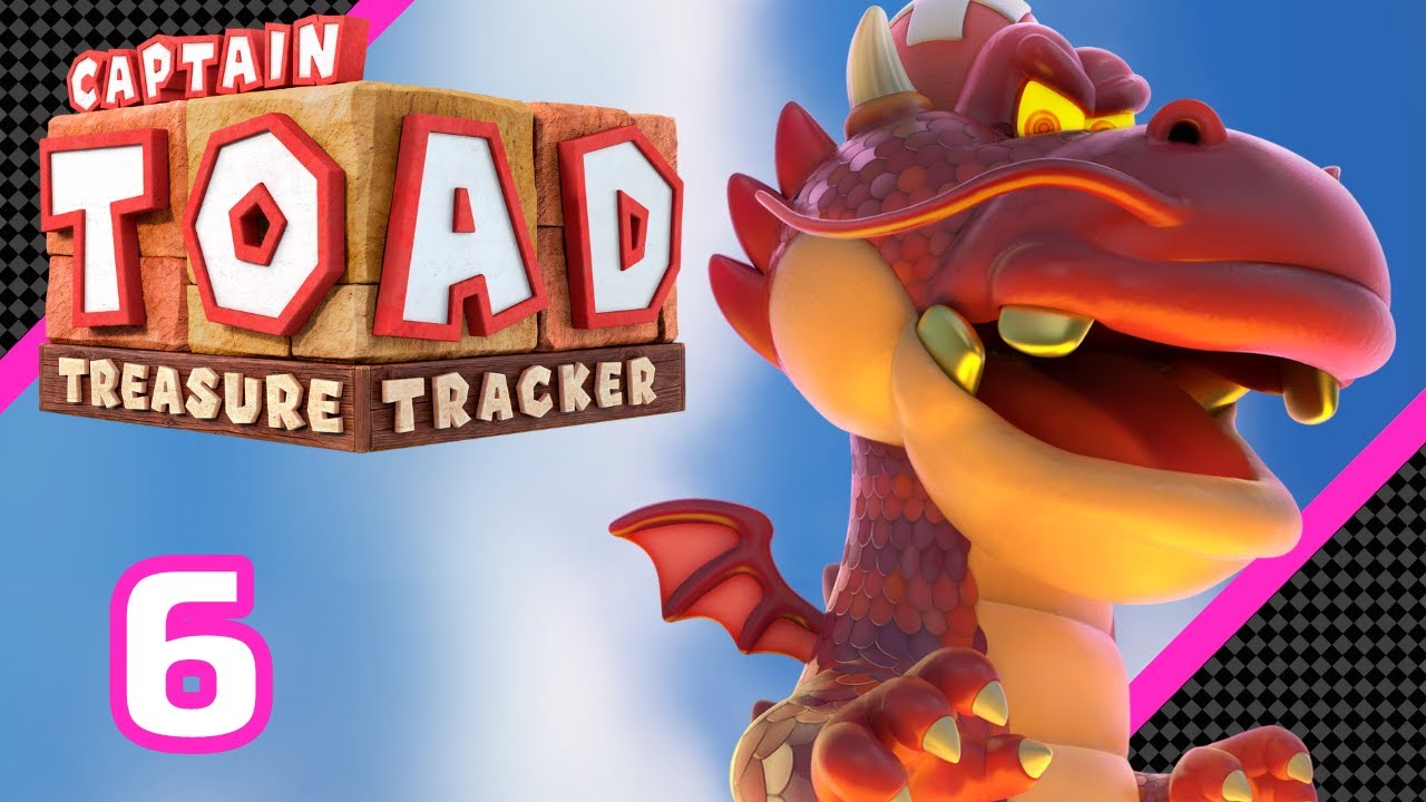 Captain Toad: Treasure Tracker - Draggadon's Revenge - 100% Playthrough ...