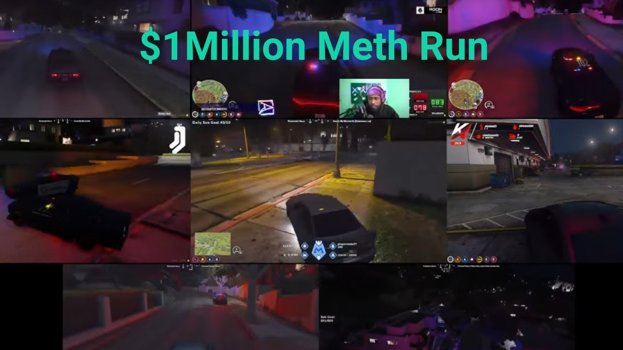 Gold Rush 1 Mil Meth Run Commentated by Sparky and Denzel | GTA 5 RP ...