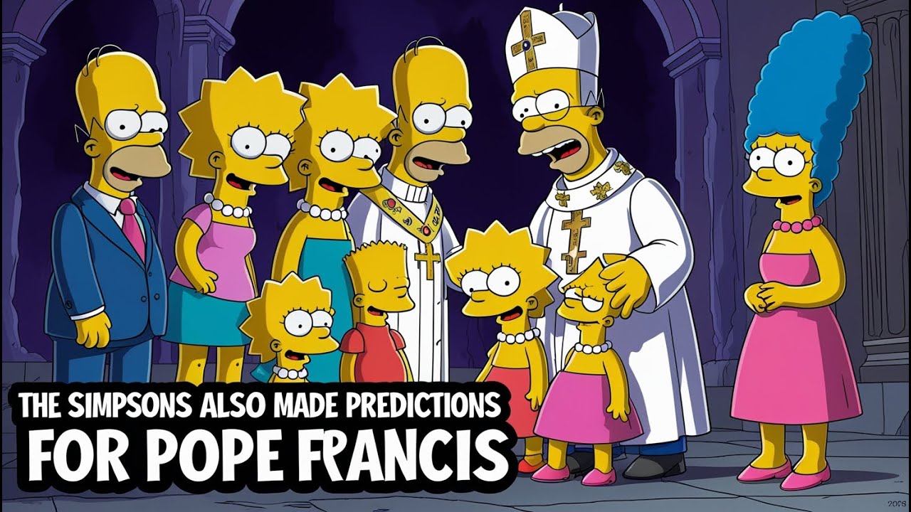 Did The Simpsons Predict Another Major Vatican Event? - YouTube