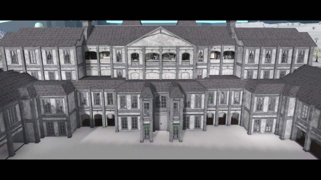 Bloxburg showcase Grey manor renovation project - YouTube