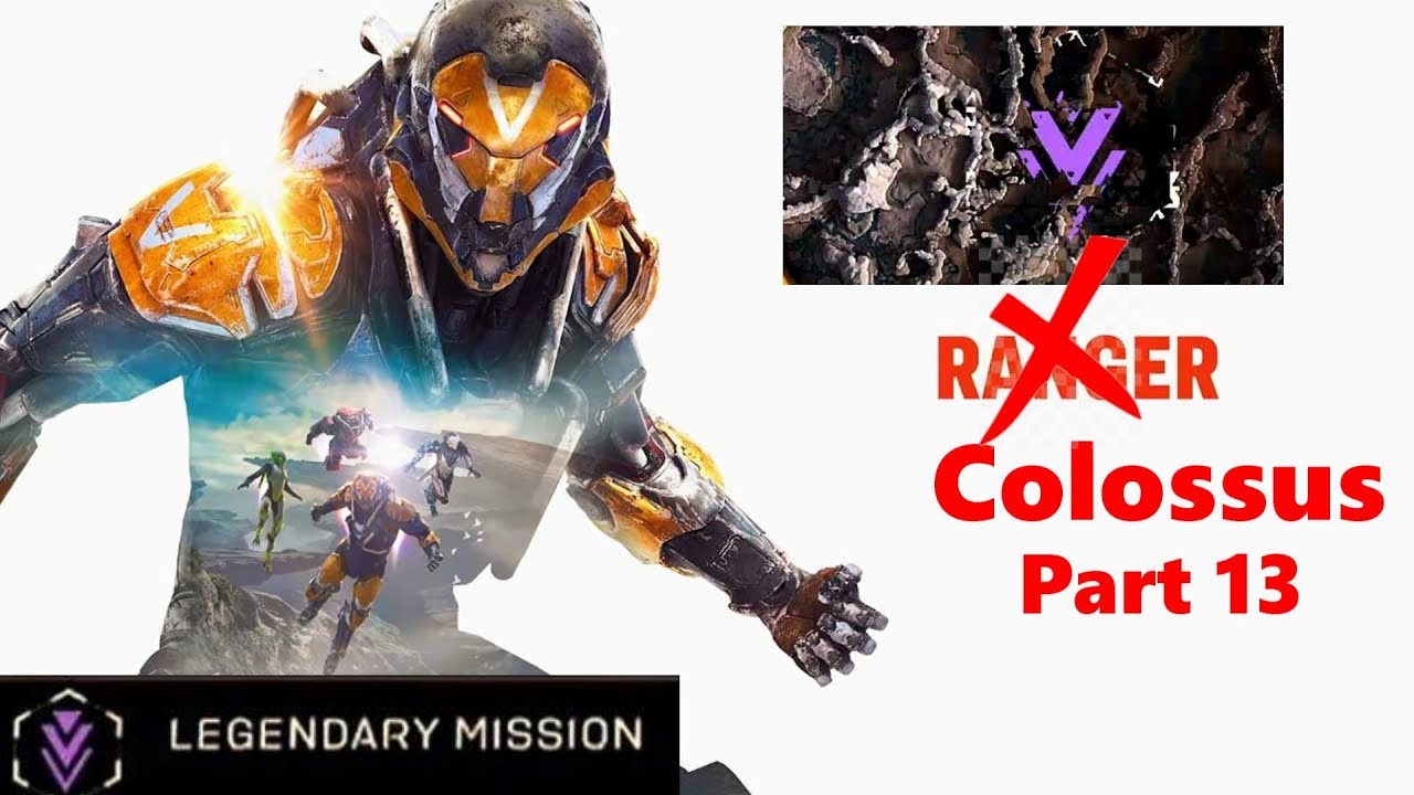 The Color Is Mess Up EA | Colossus Gameplay GM2 - Anthem Part 12 - YouTube