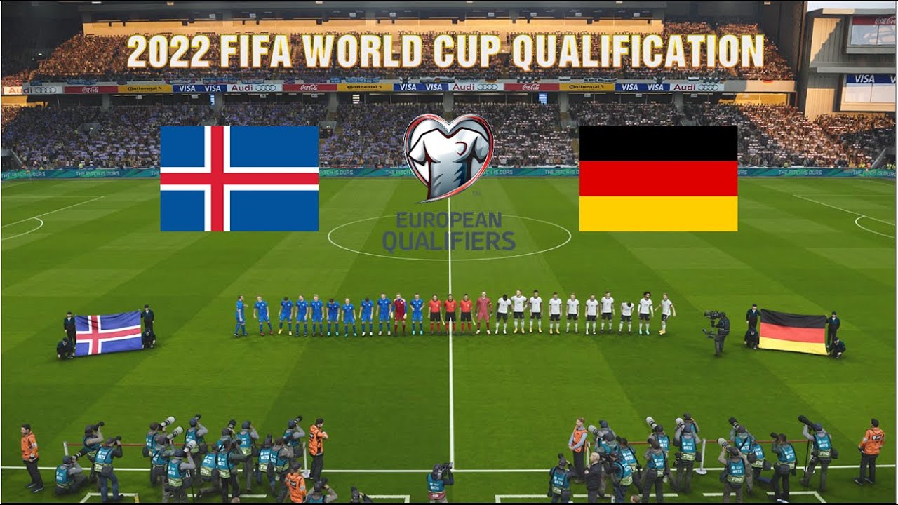 ICELAND vs GERMANY | 2022 FIFA World Cup Qualifiers | Realistic ...