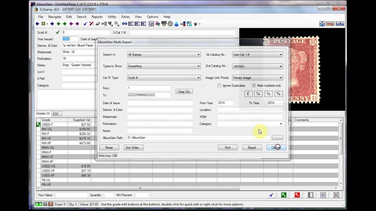 AlbumGen: Making Real Stamp Album Pages - YouTube
