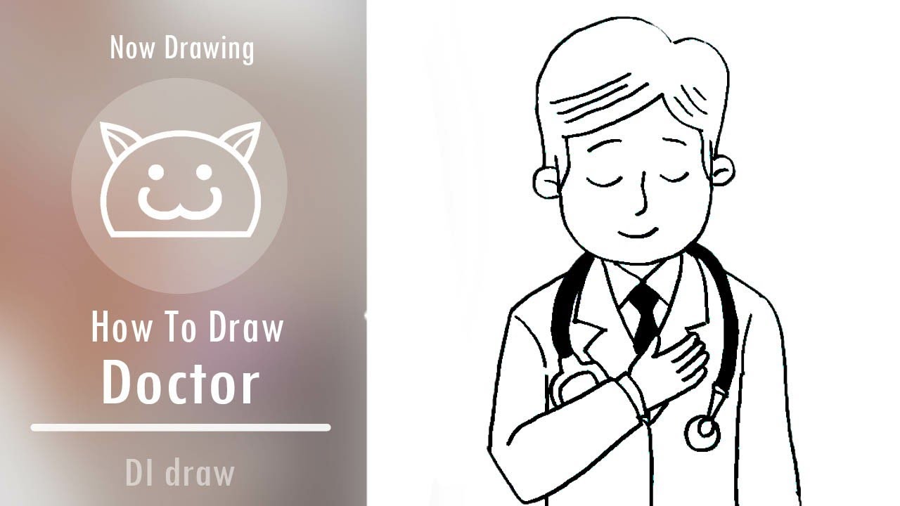 How to Draw Doctor Easy - YouTube