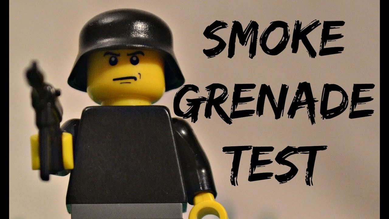 LEGO® WW2: SMOKE GRENADE TEST | BRICKFILM - YouTube