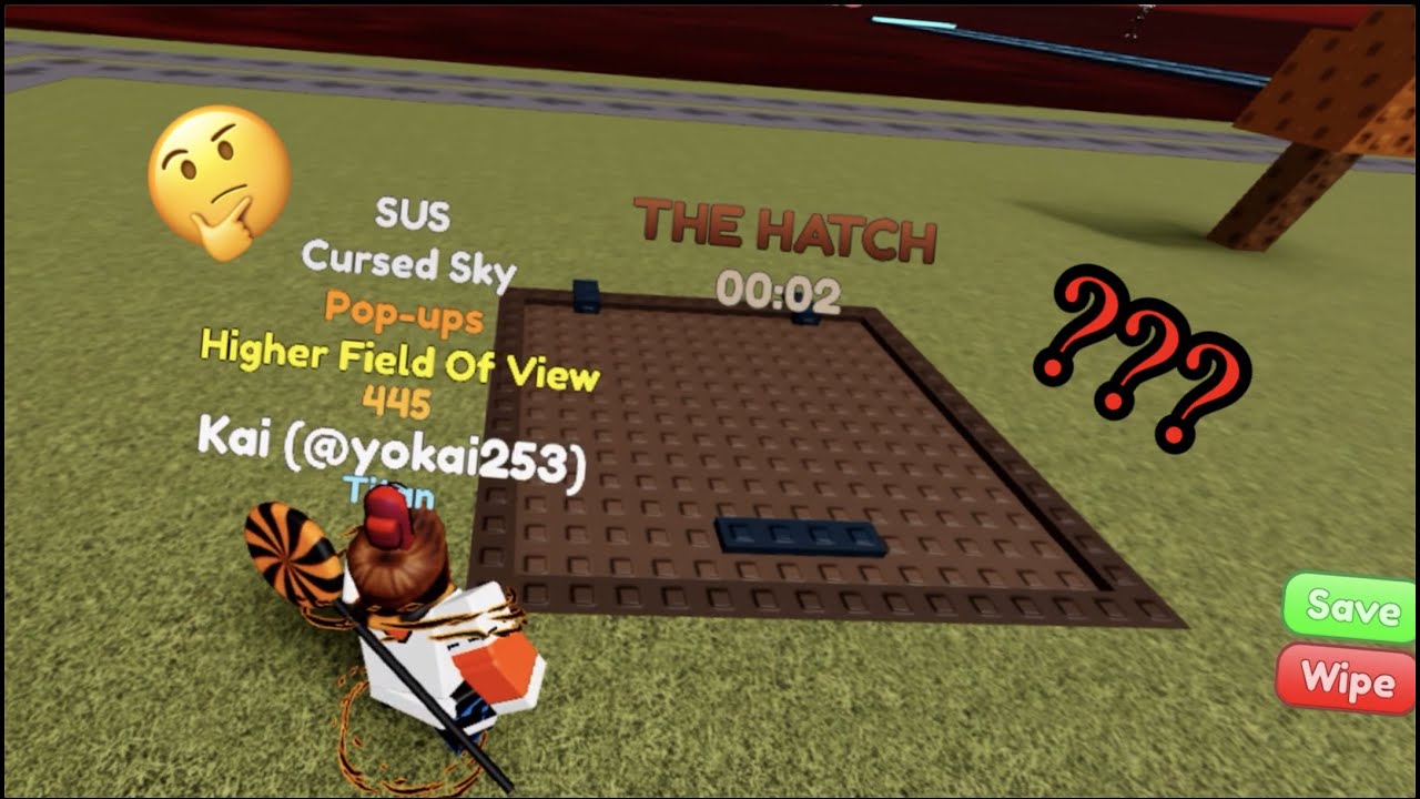 Whats behind the hatch in curse randomizer? [ROBLOX] - YouTube