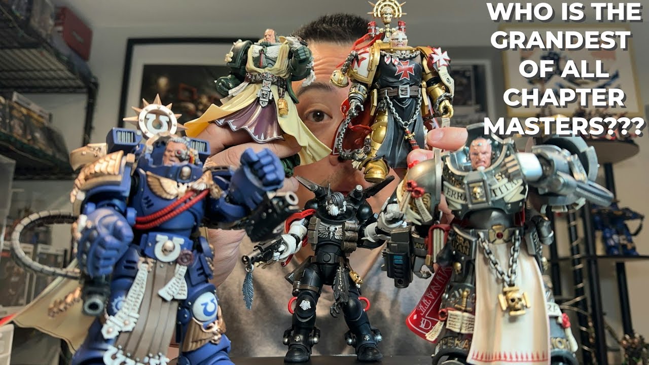 A Side by Side Comparison of JoyToy x Warhammer 40K Azrael Calgar ...