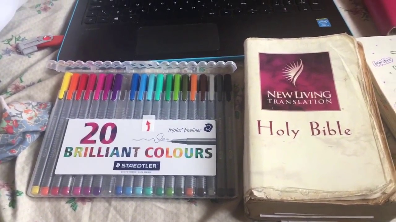 My Bible Study Tips (How I Stay Motivated To Study My Bible) - YouTube