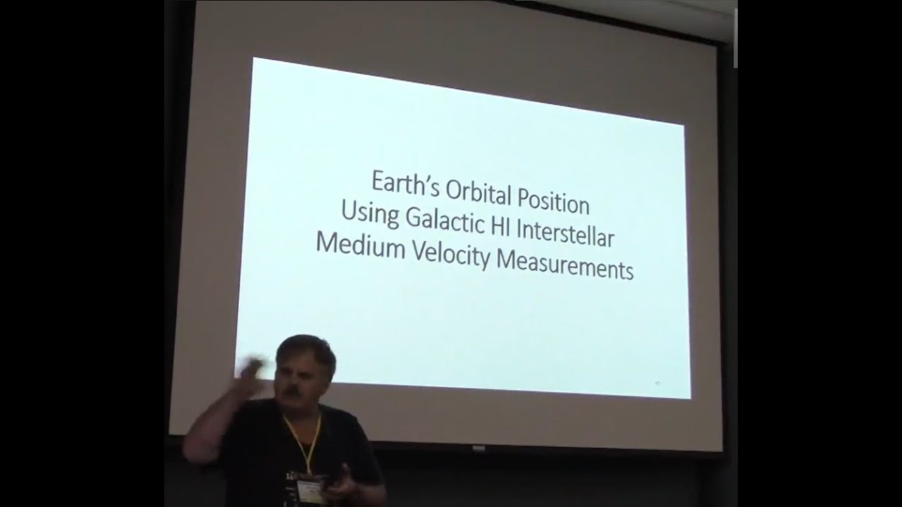 Dr Richard Russel Earth's Orbital Position using HI Measurements - YouTube