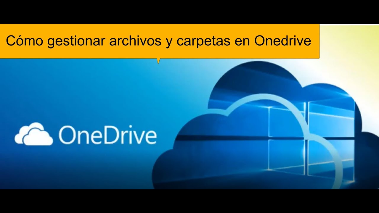 OneDrive: gestión de archivos. Un breve tutorial - YouTube