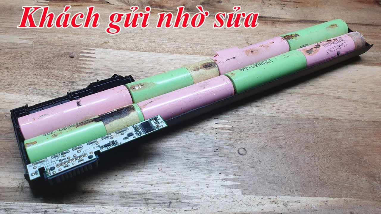 Thay Cell mới Reset PM nâng dung lượng lên 5600mAh pin HP 8CELL cho bác ...