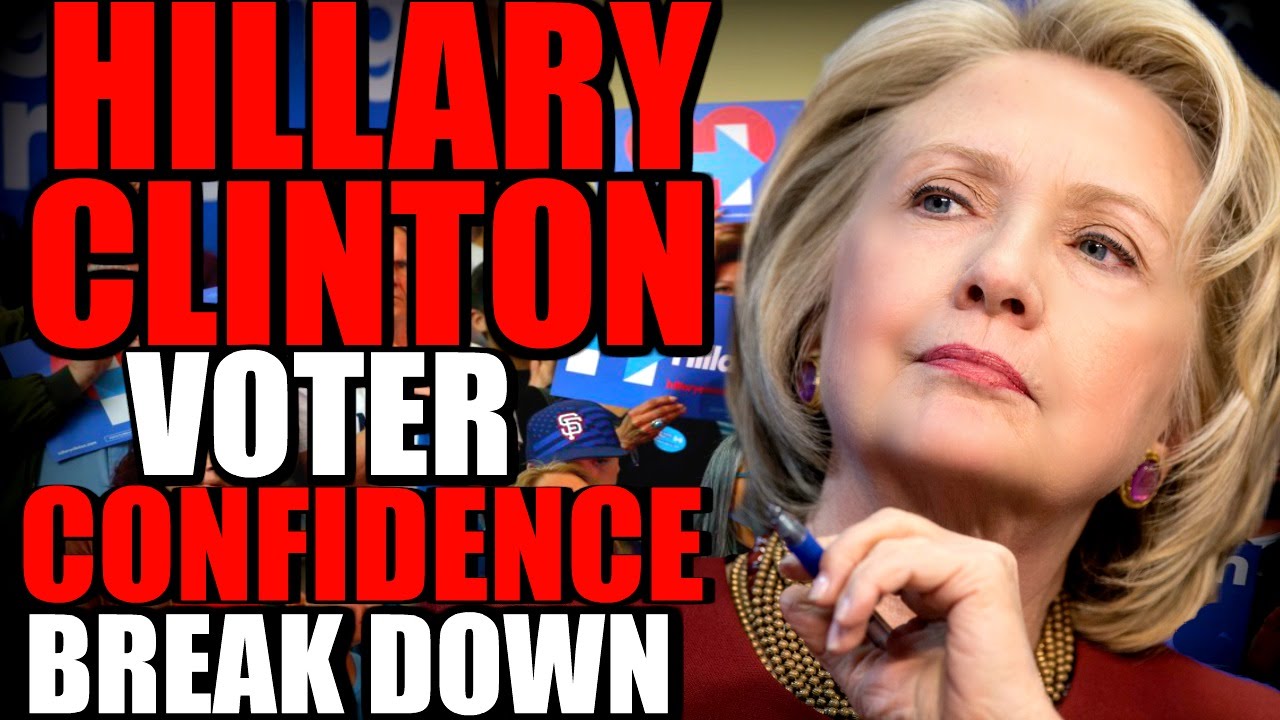 Hillary Clinton Voter Confidence Break Down | The Millennial Revolt ...