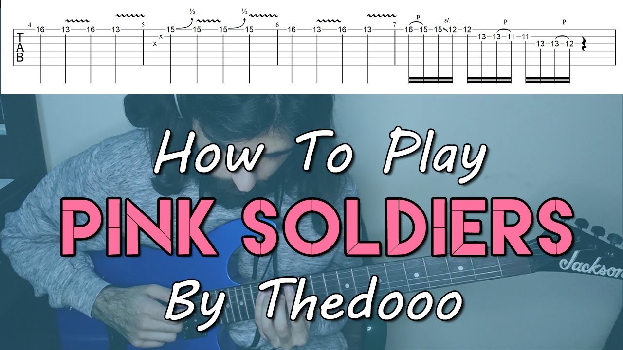 How To Play "Pink Soldiers" By 23 -Thedooo Mini Cover Arrangement ...