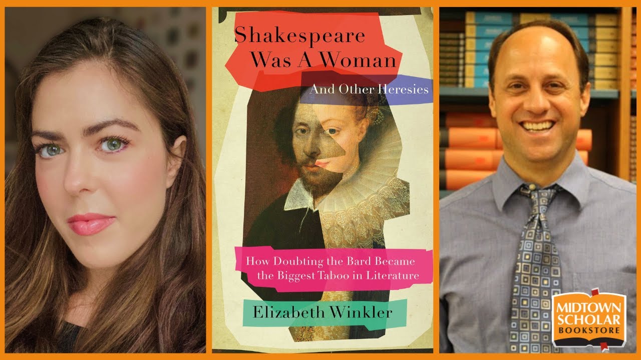 An Evening with Elizabeth Winkler: Shakespeare Was a Woman - YouTube