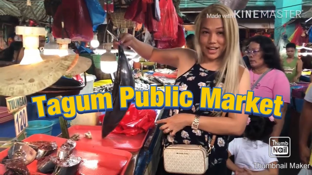 Tagum Public Market Philippines - YouTube