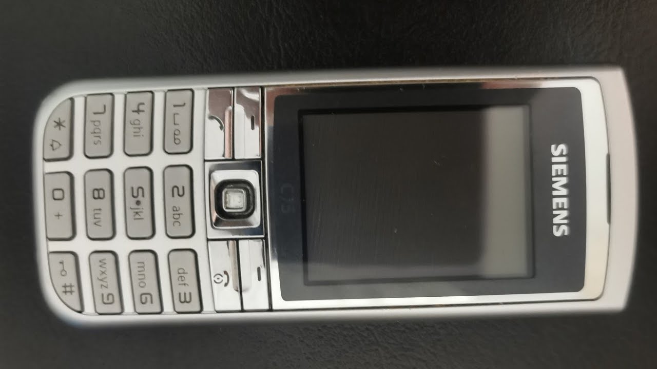 Siemens c75 mobiltelefon bemutatása, teszt. - YouTube