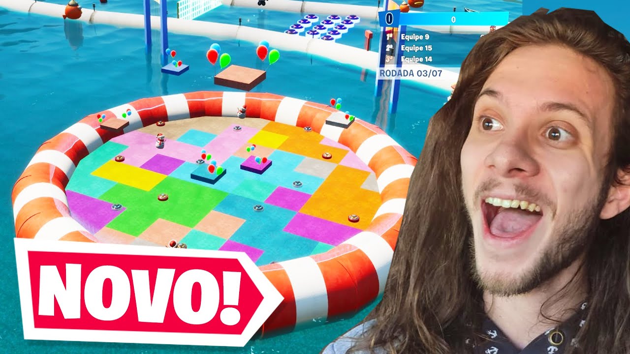 CRIEI UM NOVO MAPA DE MINI-GAMES NO FORTNITE! *INCRÍVEL* - YouTube