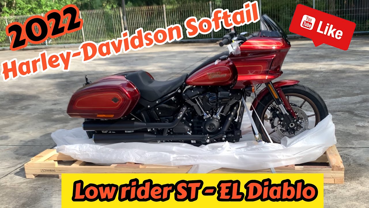 Harley Low Rider El Diablo (UNBOX) (HD) walk around - YouTube