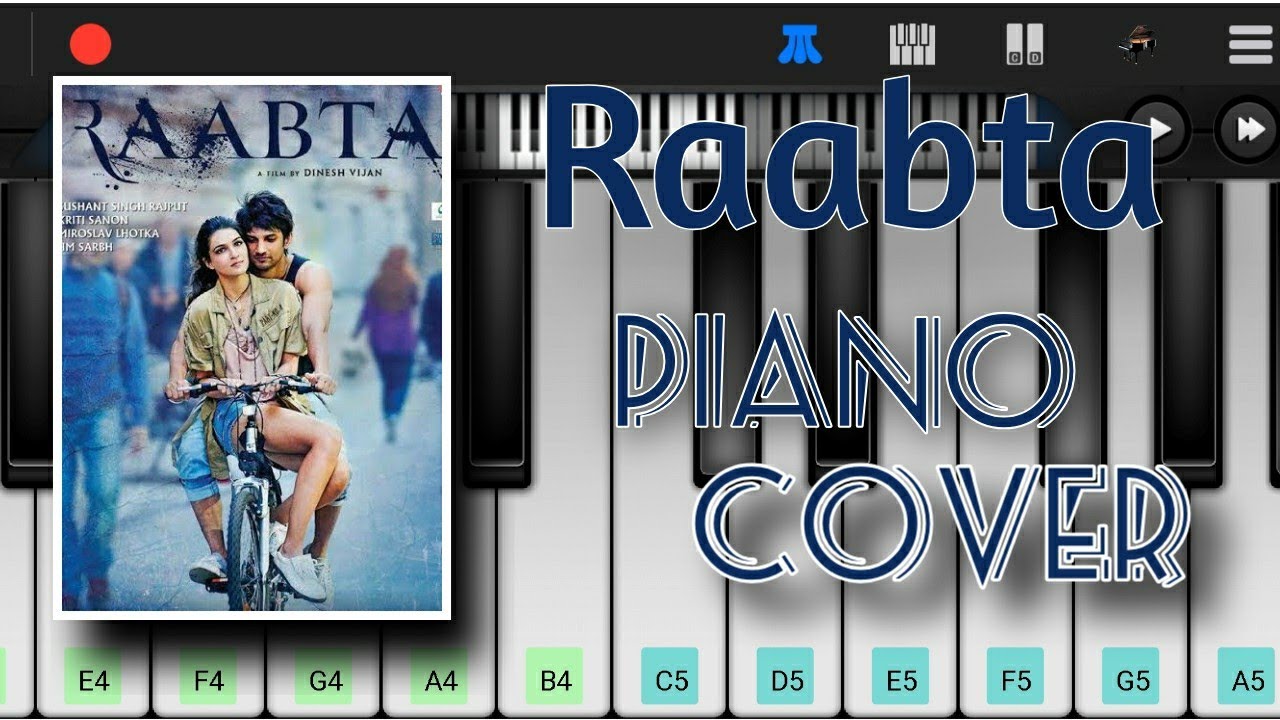 RAABTA - easy mobile perfect piano tutorial | by --Abhay mishra - YouTube