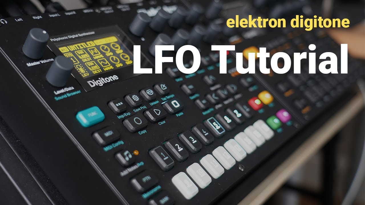Digitone LFO Tutorial - YouTube