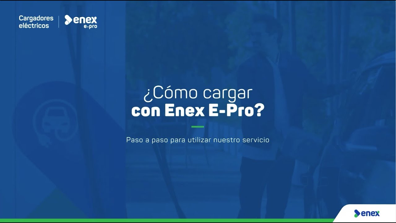 Enex E Pro powered by Shell Recharge ¿Cómo cargar? paso a paso - YouTube