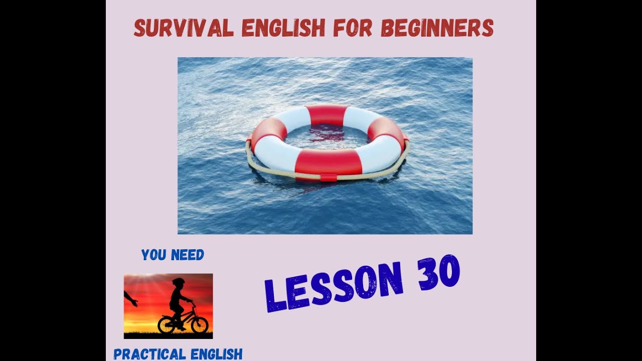 Kezdő Angol_Survival English Lesson 30 - YouTube