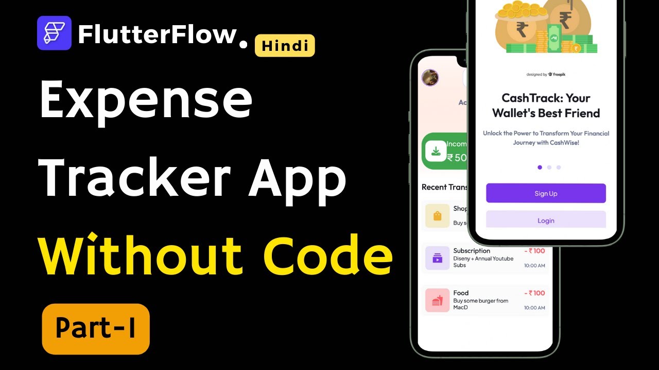 Expense Tracker App Flutter Flutterflow Tutorial To Create Expense Tracker App Without Code 2258