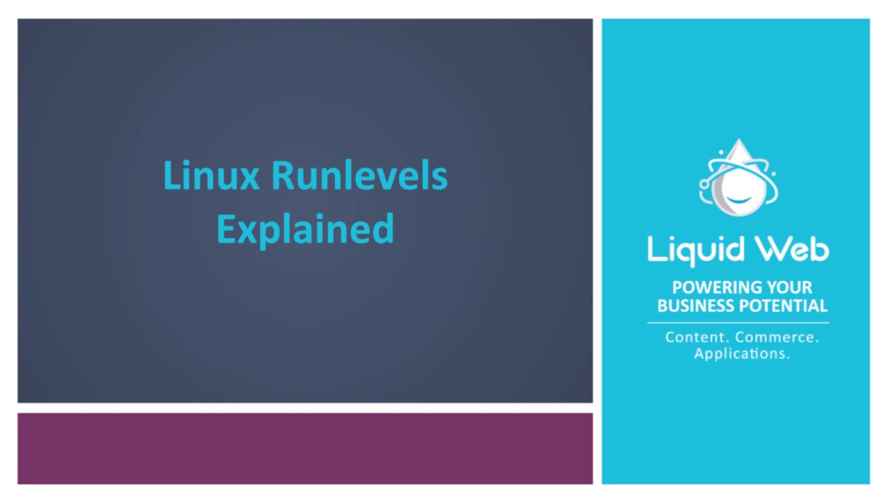 Linux Runlevels Explained Youtube