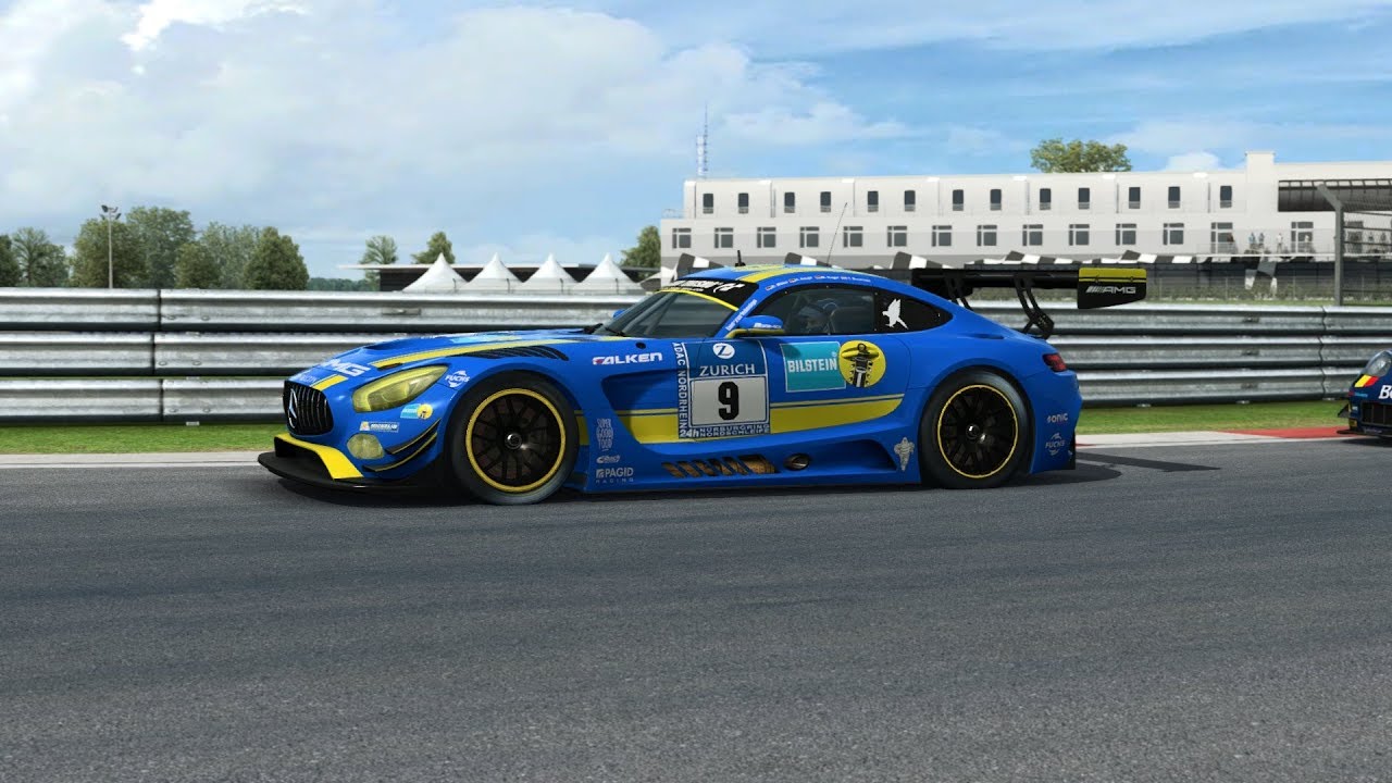 Raceroom | Mercedes AMG GT3 at Oschersleben - YouTube