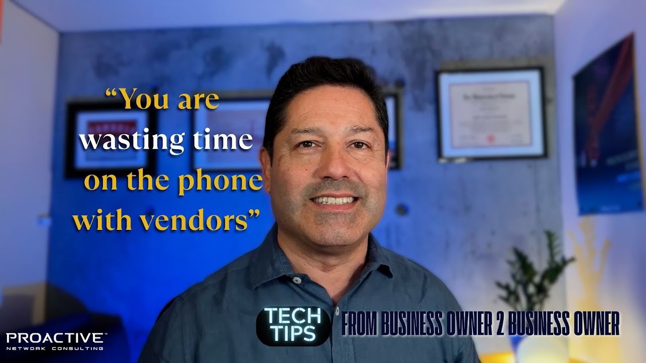 How We Take Vendor Management Off Your Hands #smallbusiness #techsupport - YouTube