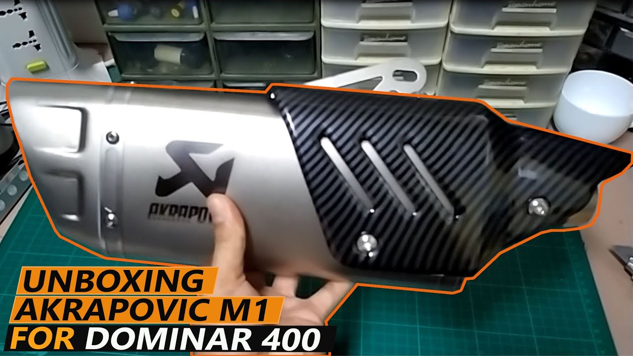 Unboxing Akrapovic M1 Exhaust from Lazada - YouTube