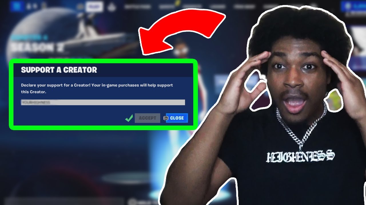 I Got My Creator Code! - YouTube