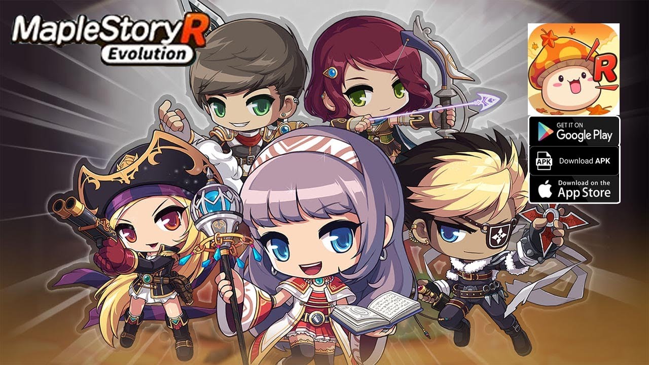 MapleStory R: Evolution - Gameplay RPG Android iOS Coming Soon - YouTube