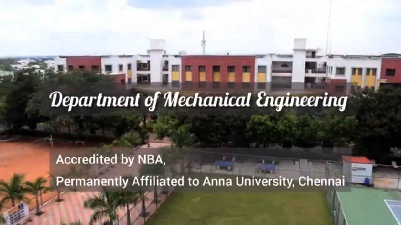 Mech Department | SNS College of Engineering - YouTube
