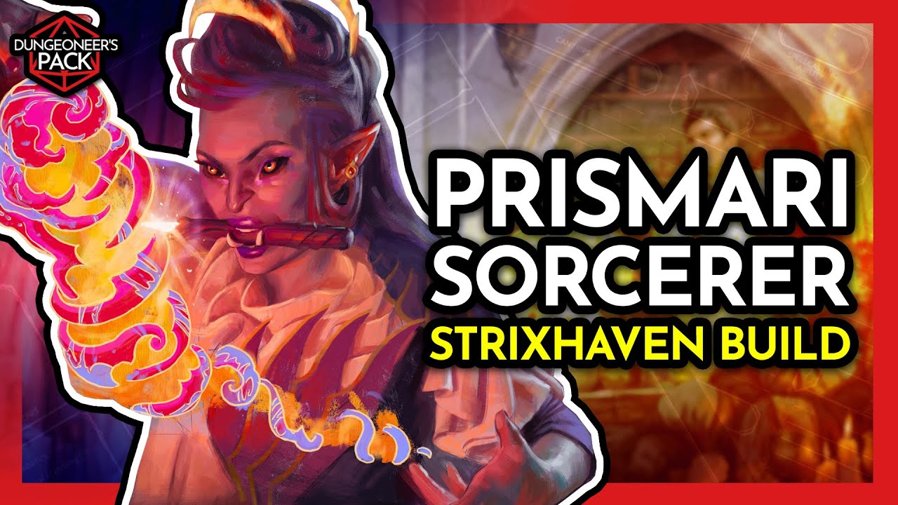 Prismari Dancer Storm Sorcerer Character Build│Strixhaven: Curriculum ...