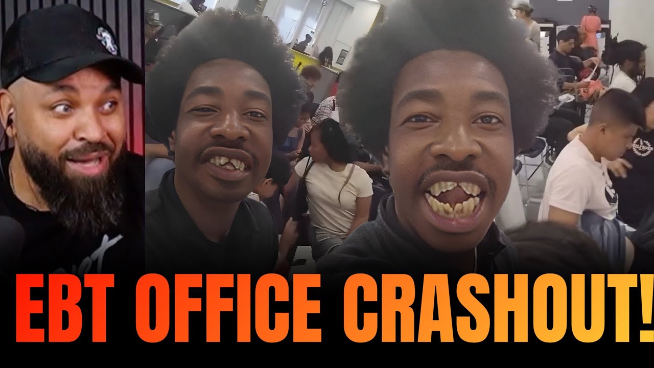 Trump Causes Rapper to EXPLODE in EBT Welfare Office over new ...