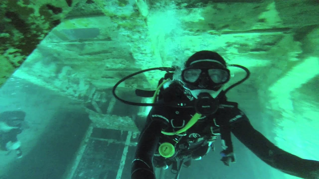 Shipwreck Diving: USNS Vandenberg Key West - YouTube