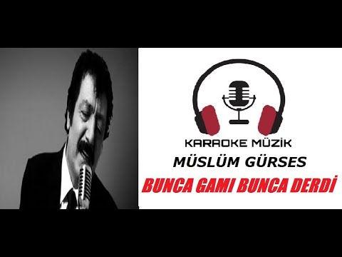 Bunca Gamı Bunca Derdi  KARAOKE (Cover) Fa diyez Karar #karaoke #arabesk #müslümgürses