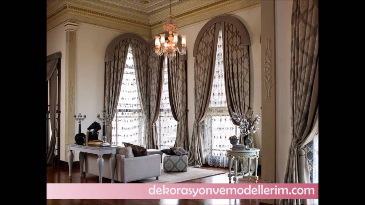 2019 Taç Perde Modelleri - YouTube