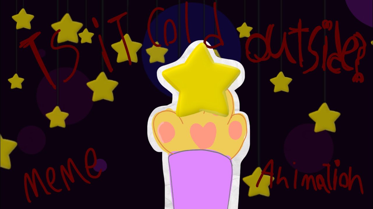 is it cold outside? meme animation\kidcore and weirdcore characters ...