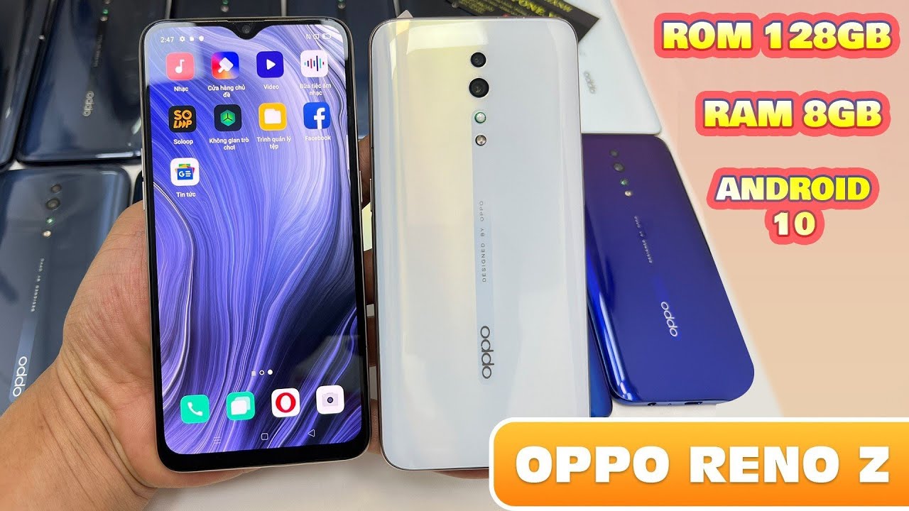 Oppo Reno Z cũ chính hãng 8GB/128GB - bảo hành 6 tháng