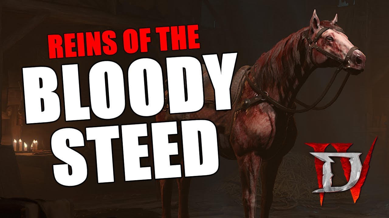 Diablo 4: Easiest Way to get the Bloody Steed Horse Mount - YouTube