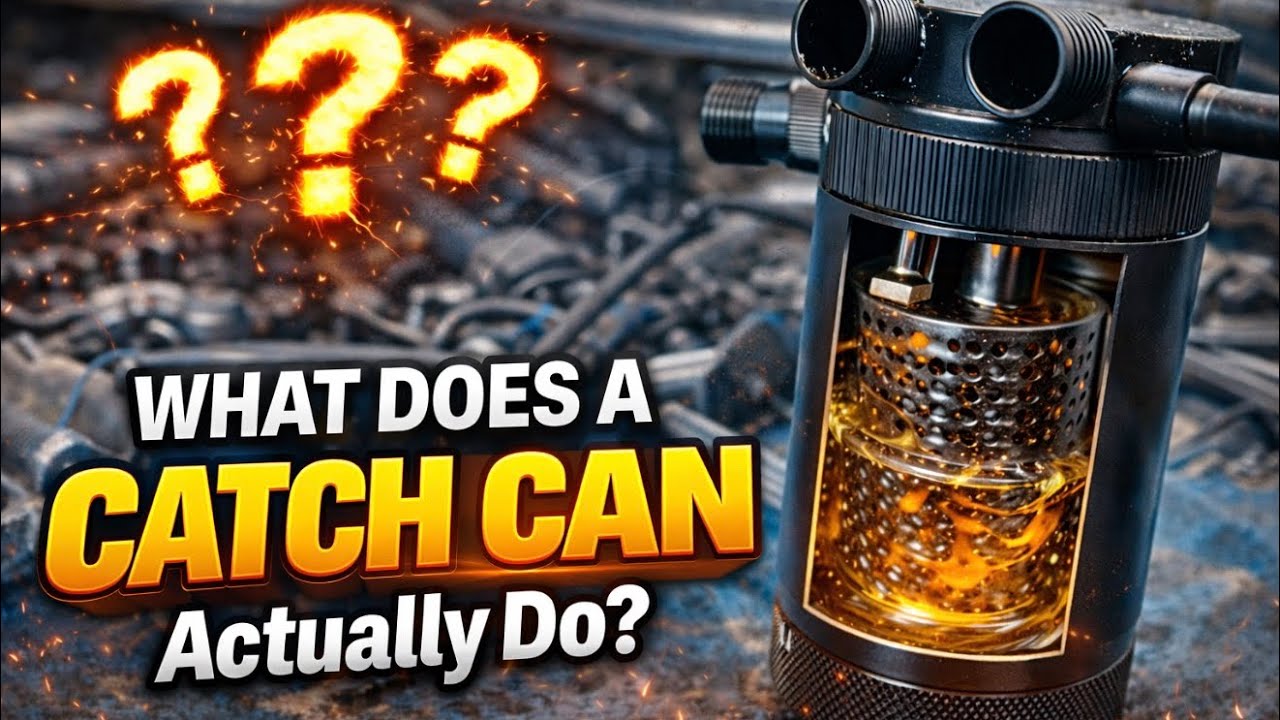 WHAT DOES A CATCH CAN ACTUALLY DO?(and if you need one!) - YouTube