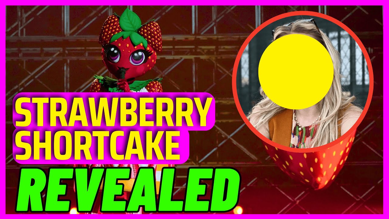 Who is Strawberry Shortcake? - Masked Singer Reveal - YouTube