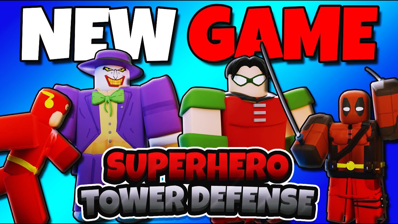 SUPERHERO TOWER DEFENSE LEAKS! (NEW UPCOMING GAME) - YouTube