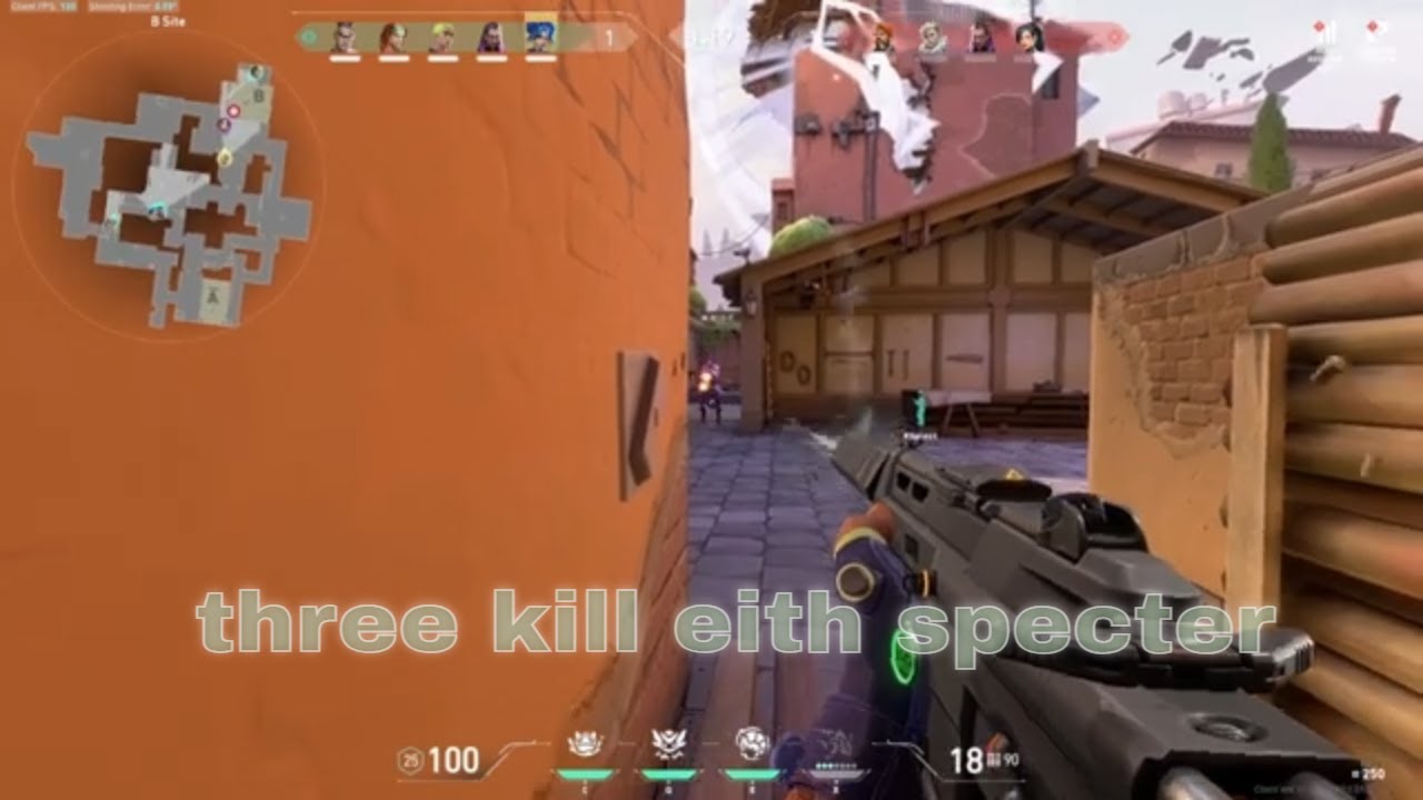three kill with specter gun - YouTube