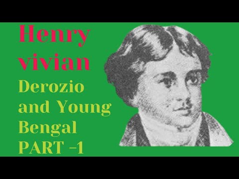 Henry vivian derozio and Young Bengal ll (Part-1) - YouTube