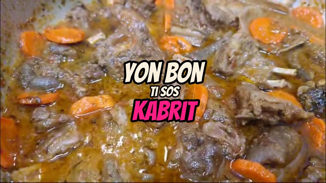 Yon bon ti sos kabrit. - YouTube